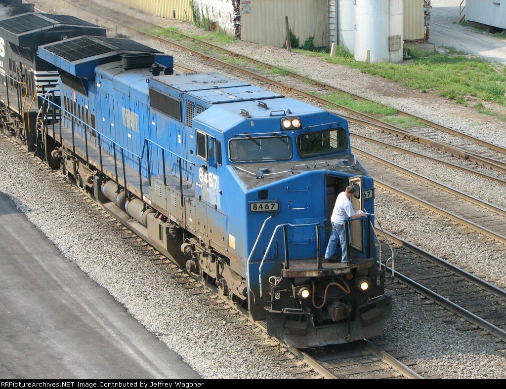 Northbound NS Freight